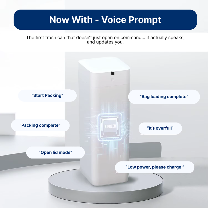 Royal Bin™ Ultra 30L - Smart Self-Sealing Trash Bin Pre-Order – Trash King
